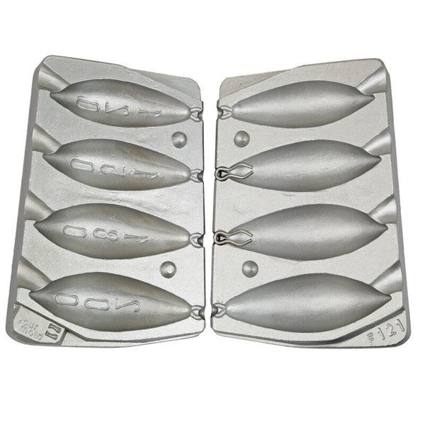 Lead Mold Code 121 120-150-180-200g – fishingleadmolds.com