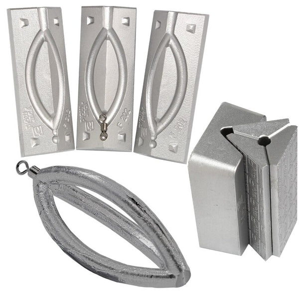 Lead bait mold 45 g code 202 – fishingleadmolds.com